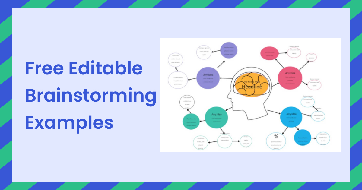 Free Editable Brainstorming Examples EdrawMax Online