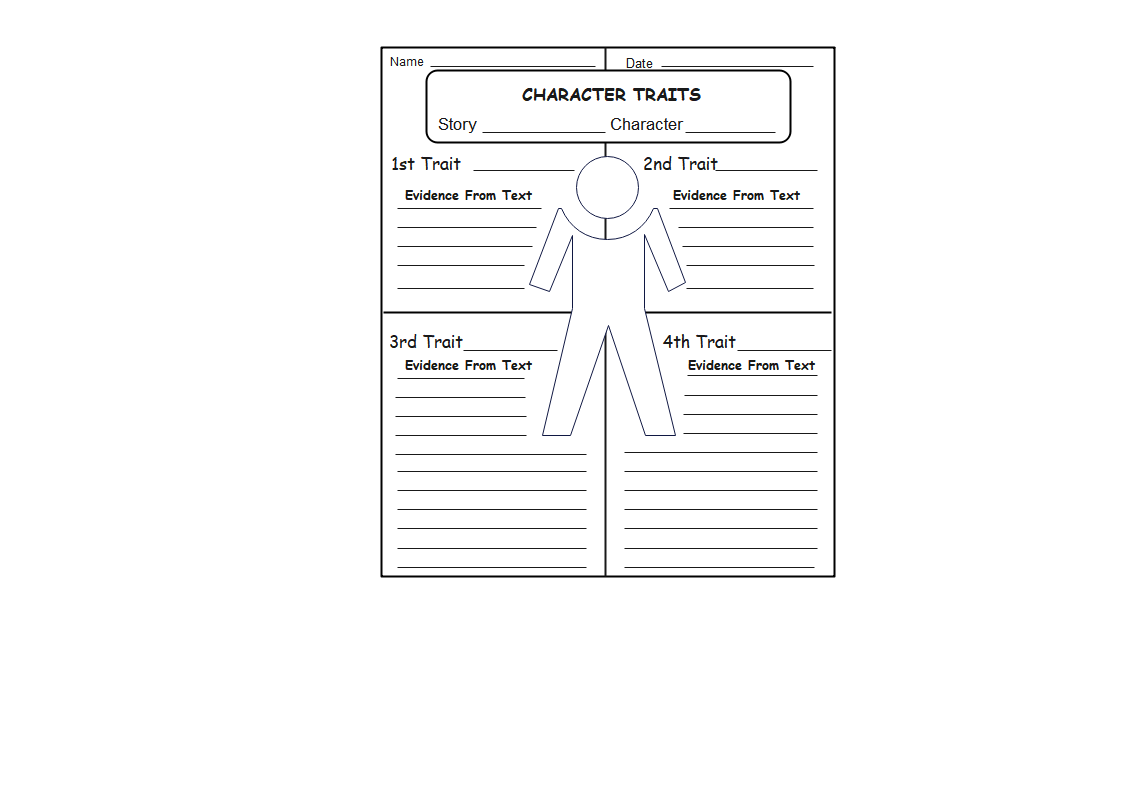 Character Analysis Graphic Organizer Examples EdrawMax Online Character Analysis Graphic Organizer Examples EdrawMax Online