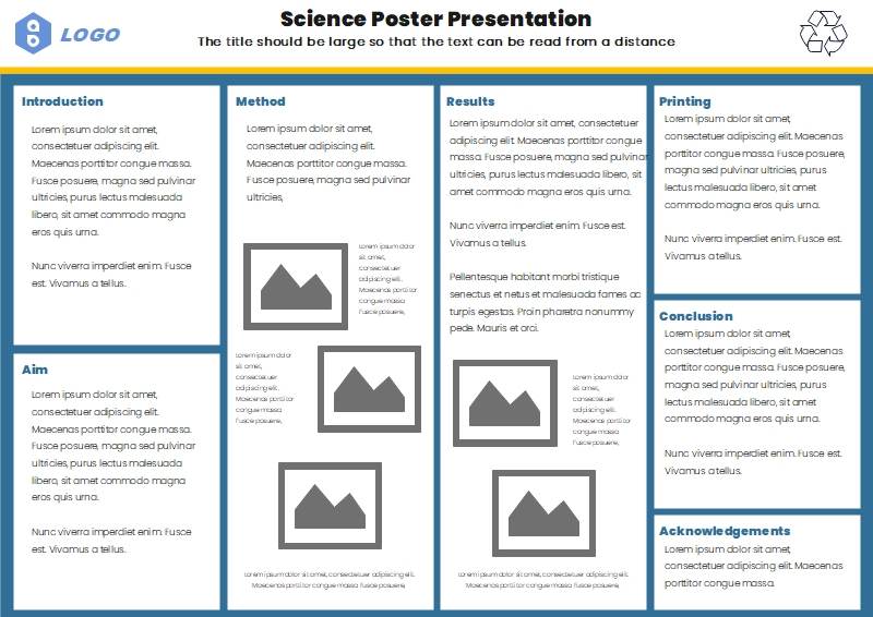 Free Editable Poster Presentation Examples EdrawMax Online