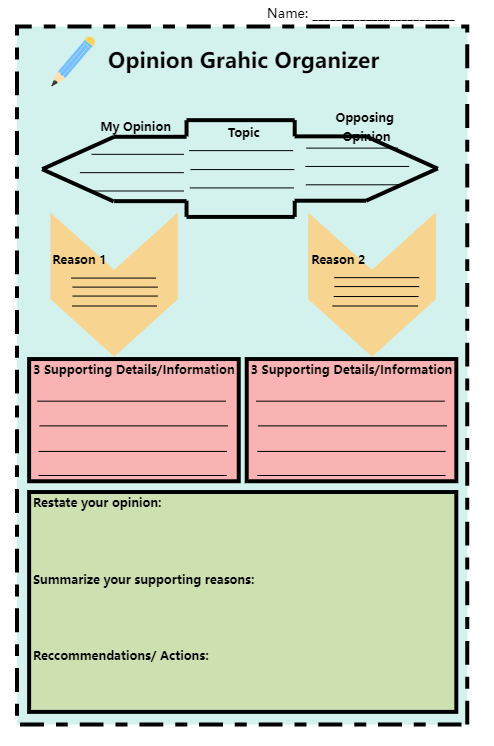 Free Editable Graphic Organizer For Reading Comprehension Examples