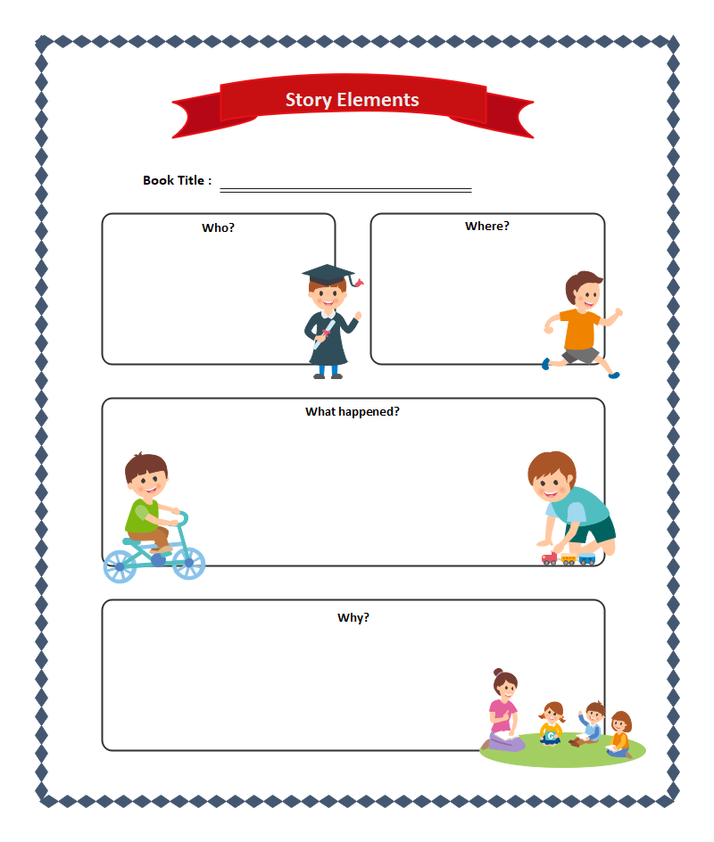 Free Editable Story Elements Graphic Organizer Examples EdrawMax Online Free Editable Story Elements Graphic Organizer Examples EdrawMax Online