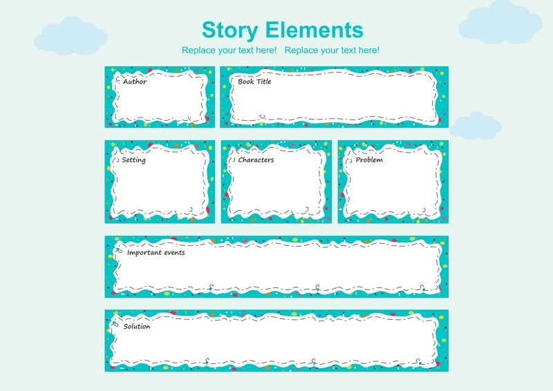  Example Of Short Story With 5 Elements Teaching Story Elements A 