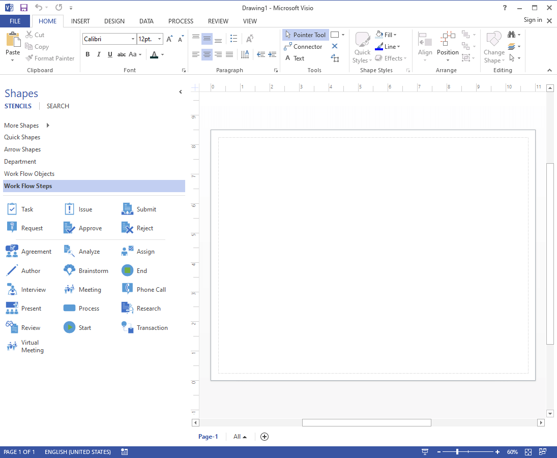 How To Create A Workflow Diagram In Visio EdrawMax Online