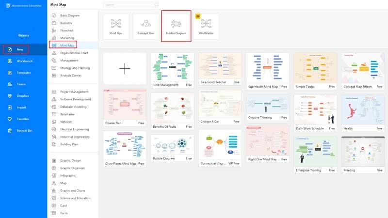 How To Create A Bubble Map On Google Docs EdrawMax Online
