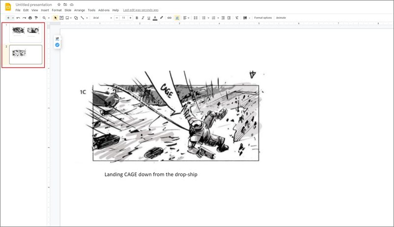 How To Create A Storyboard In Google Slides EdrawMax Online