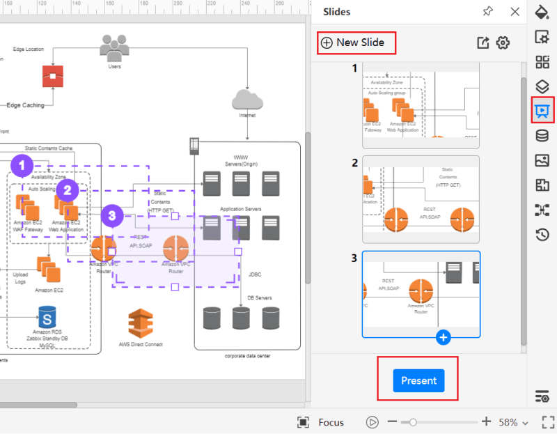 How To Create An Aws Architecture Diagram In Visio Edrawmax Online 