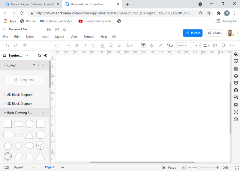 How To Create A Block Diagram Online EdrawMax Online