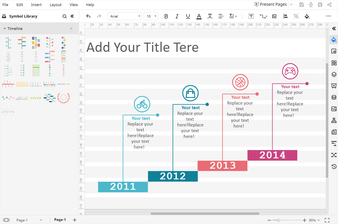 How To Create A Timeline In Excel EdrawMax Online