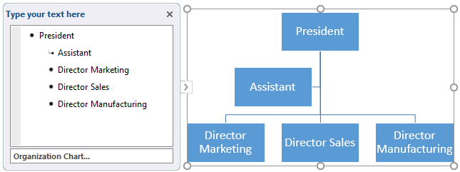 Creating A Hierarchy Chart In Word