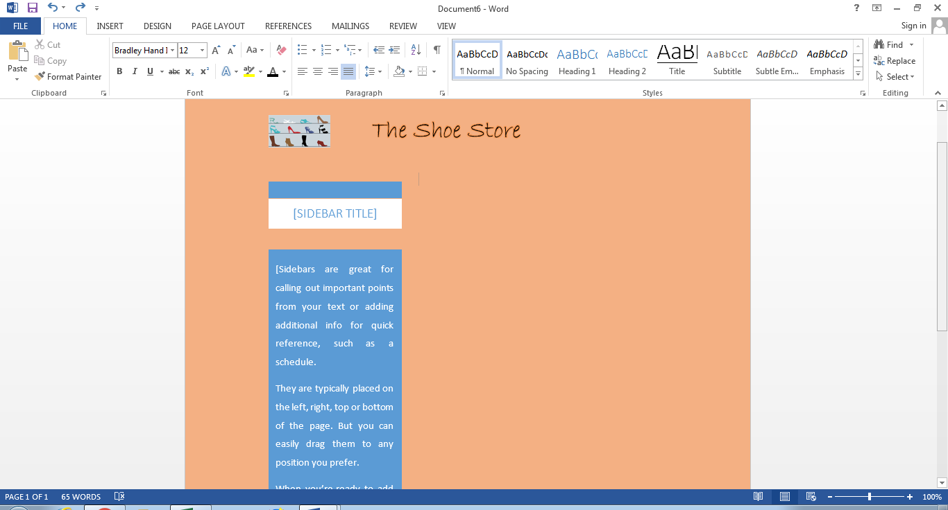 How To Make A Flyer On Word Edrawmax Online