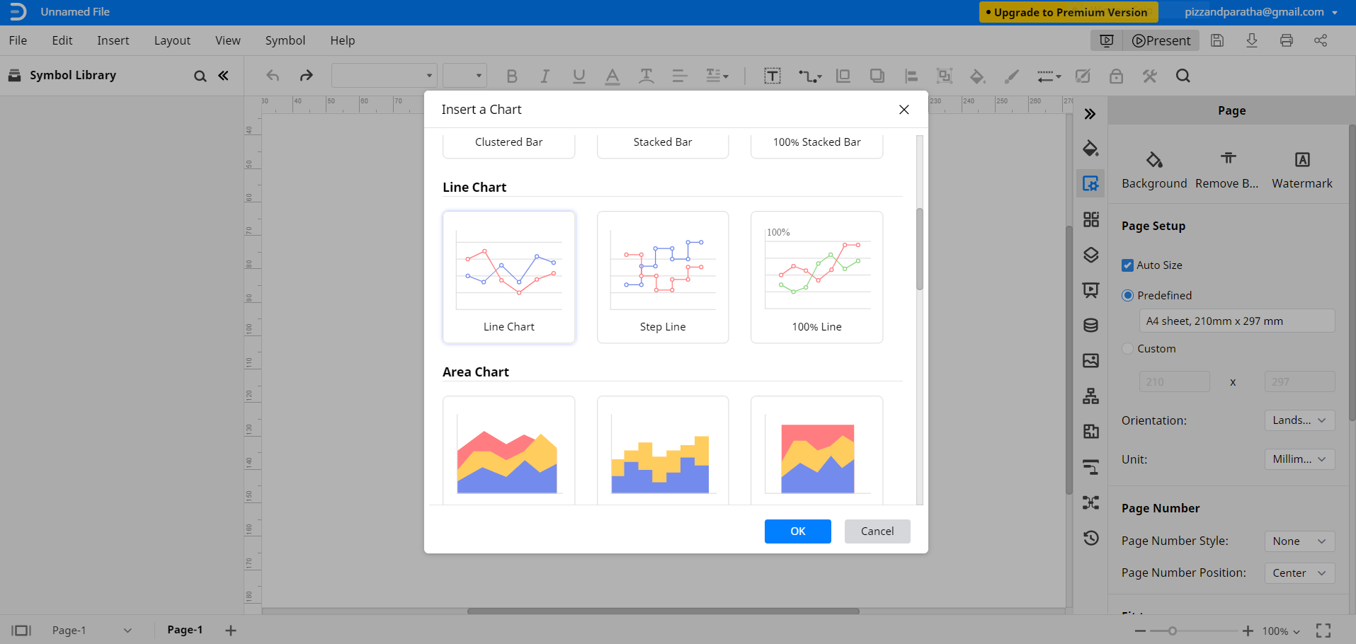 How To Make A Line Graph In Word EdrawMax Online