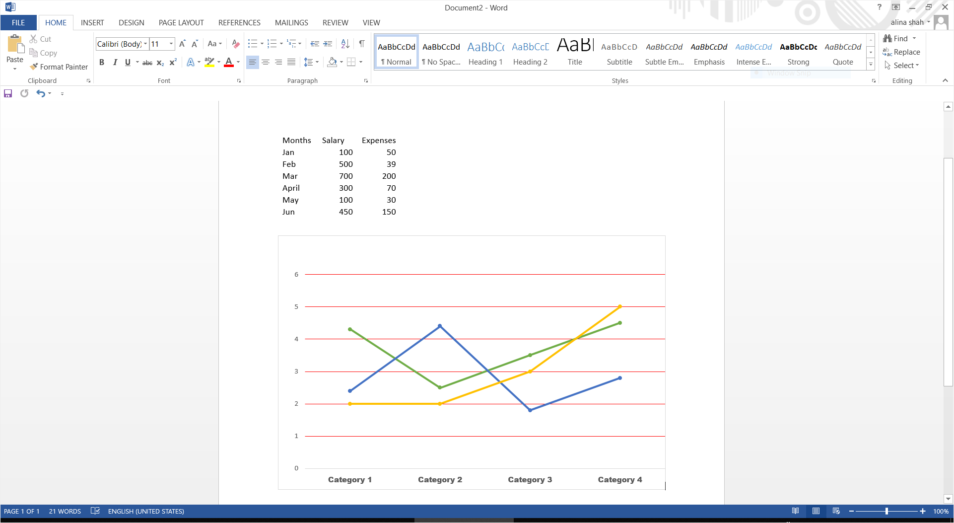 How To Make A Line Graph In Word EdrawMax Online