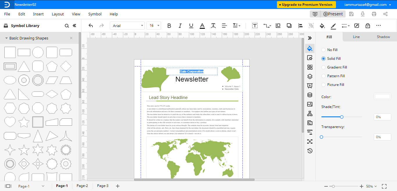 How To Use Word To Make Newsletter Zarate Dandrall71
