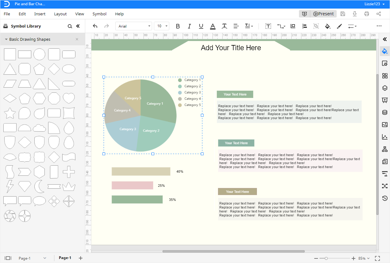 How To Make A Pie Chart In Google Sheets EdrawMax Online
