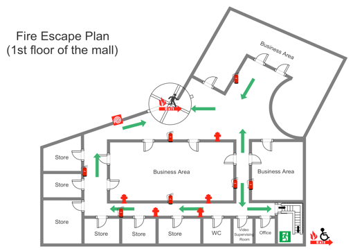 Free Fire Escape Templates PRINTABLE TEMPLATES