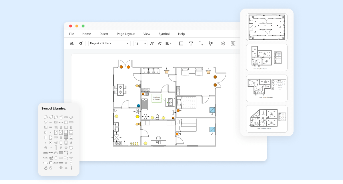 Reflected Ceiling Plan Software | EdrawMax Online