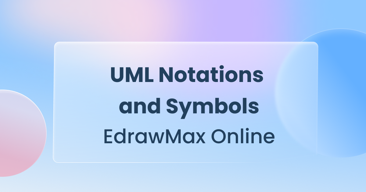 UML Notations and Symbols | EdrawMax Online
